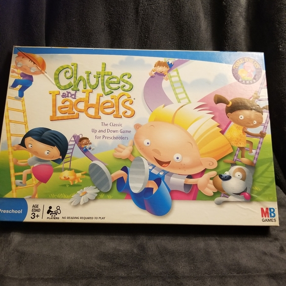 Hasbro | Games | Chutes And Ladders Game | Poshmark